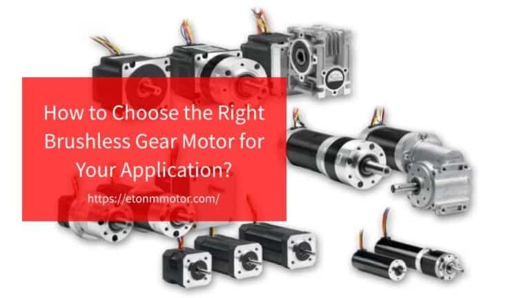 How To Choose The Right Brushless Motor For Your Drone | Etonm Motor